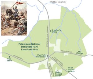 Five Forks Battlefield tour