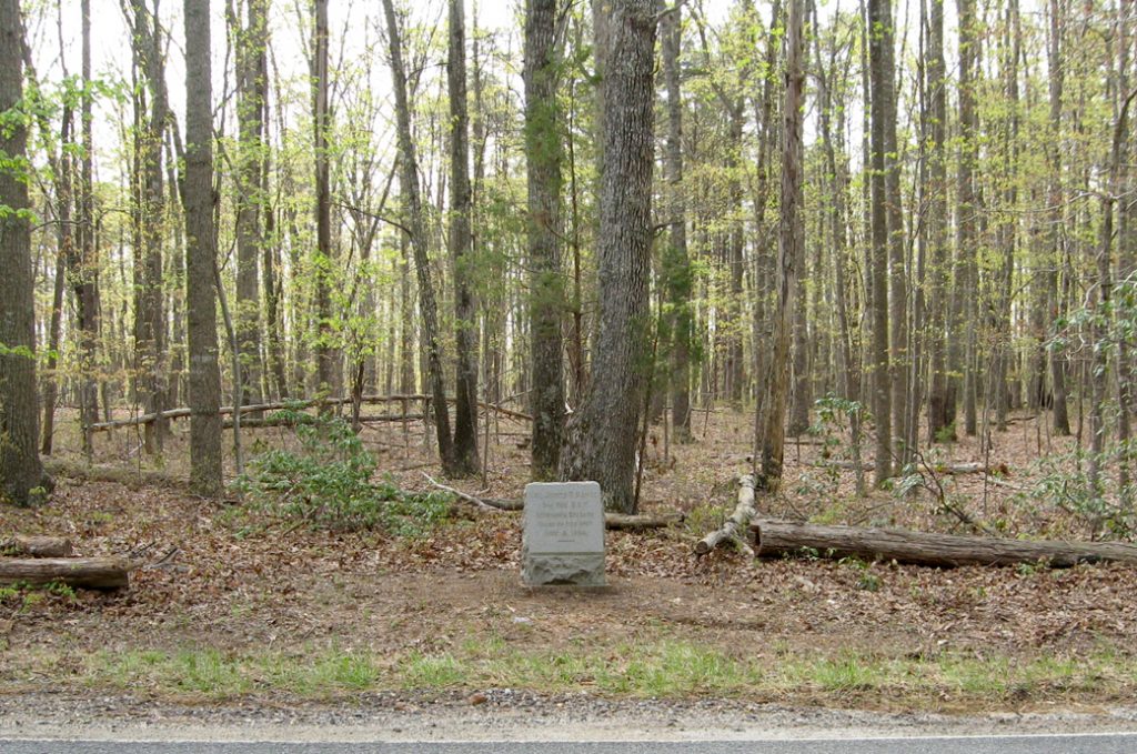 Colonel James D. Nance monument