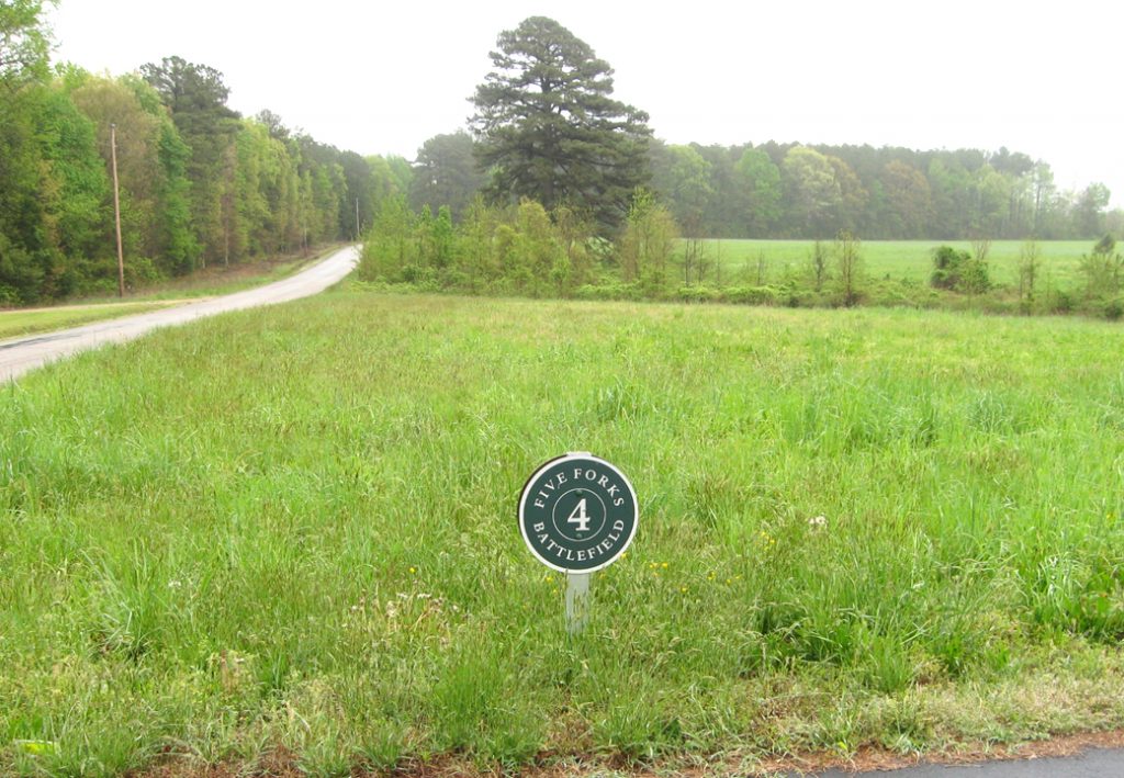 Stop 4 - The Final Stand on the Five Forks battlefield tour