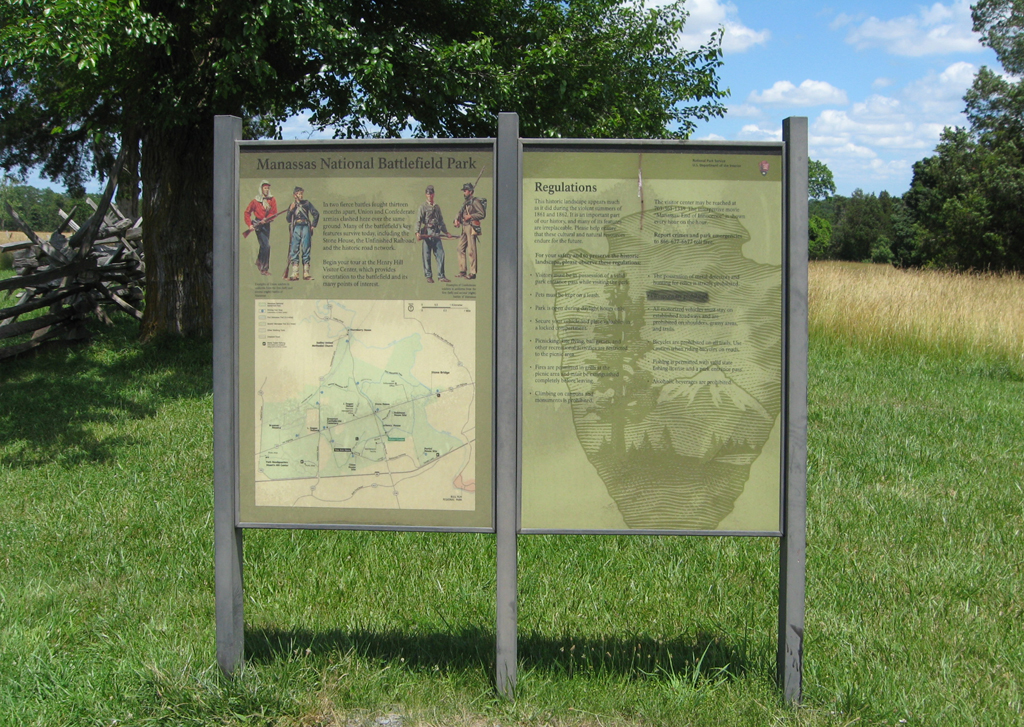 Chinn Ridge Orientation marker - Stone Sentinels